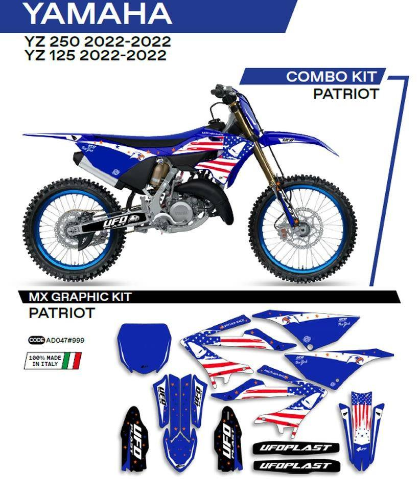 UFO Okleina YAMAHA YZ 125/250 22 | bajamoto.pl